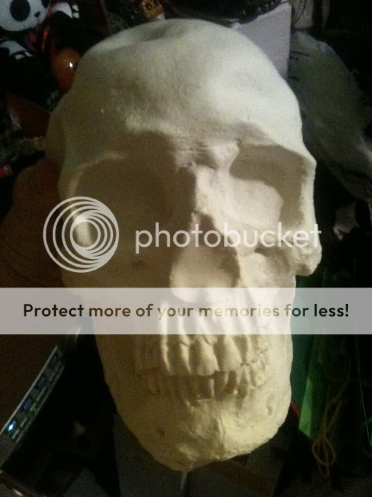 Other - First cast skull | Halloween Forum
